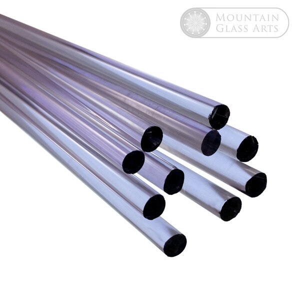 12mm - Purple Amethyst Rod - 4 ft. L (63) - Borosilicate Glass - 33 COE