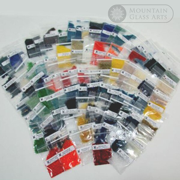 Glass Alchemy - Frit Sample Pack #'s 25, 38 & 70