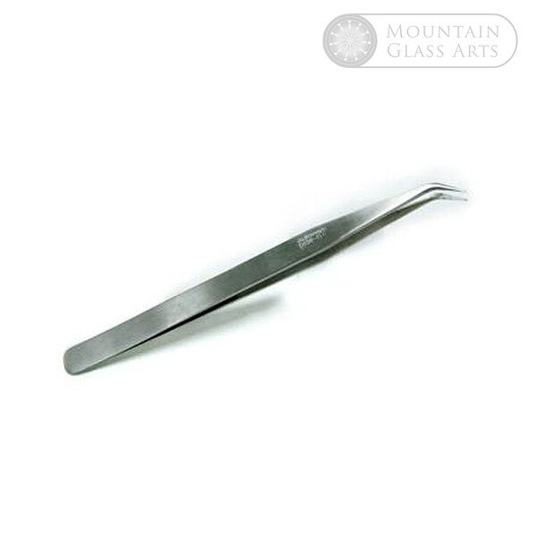 Angled Tweezers - 7"