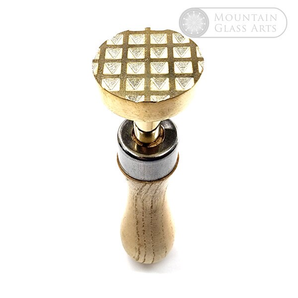 Brass Stamp - Grid