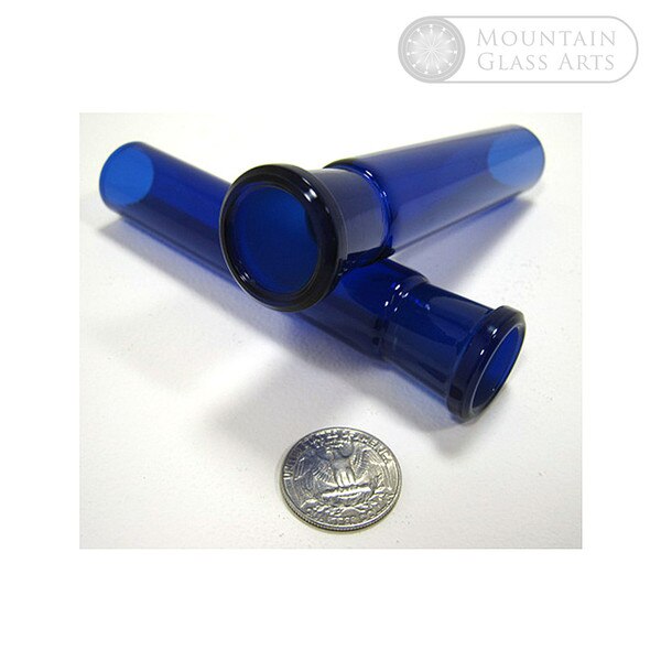 Chinese - Female 19/26 Joint - Cobalt - 100mm (50) - Borosilicate Glass ...