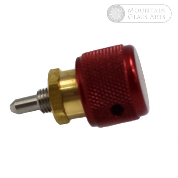 National - Fuel/Gas Red Valve Stem Assembly for 3A & 3B Torches