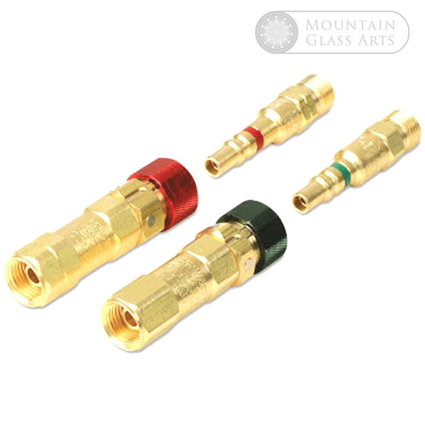 Quick Connect - OSHA Compliant Torch to Hose Oxygen/Fuel Gas Set w ...