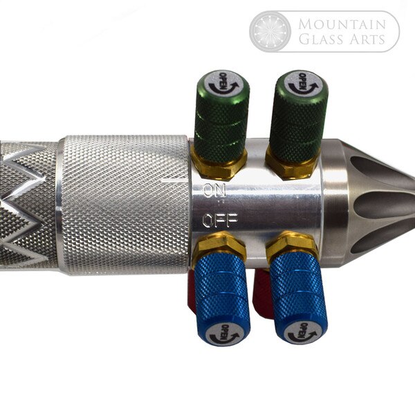 GTT Glass Torch - Phantom Hand Torch w/ On/Off Switch