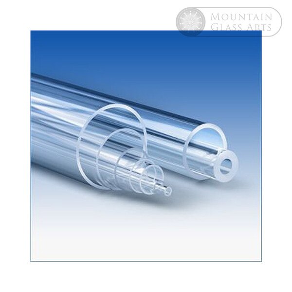 Quartz Tube - 12mm x 2.0mm - Approx. 4' L