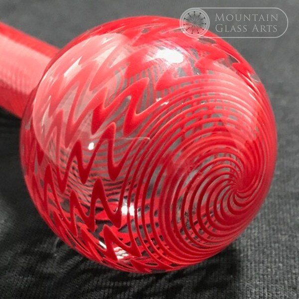 Golden Gate Glassworks - Red Chello - Medium Wall
