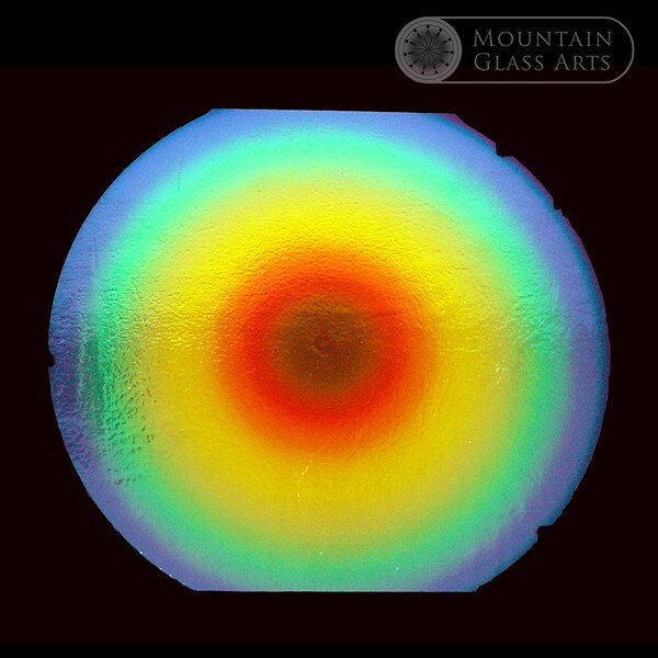 Coatings by Sandberg - Target Rainbow - Cyan / Dark Dark Red on ...