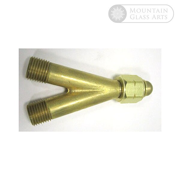 Y Connector For Fuel Gas, Standard "B" Size Fittings